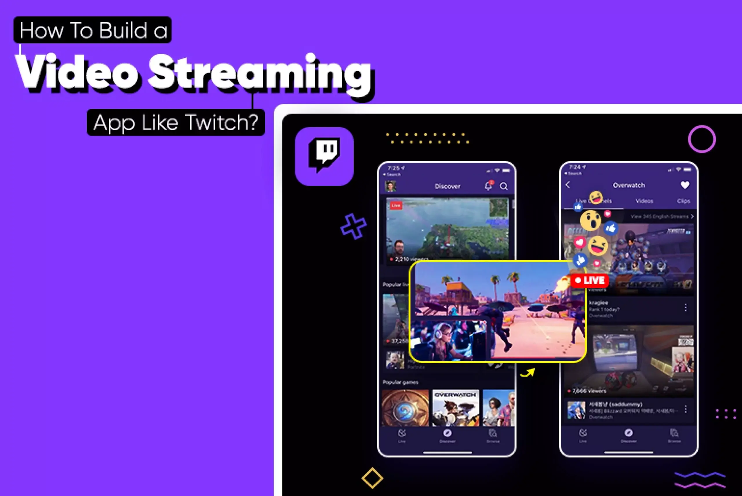 How To Build A Video Streaming App Like Twitch?